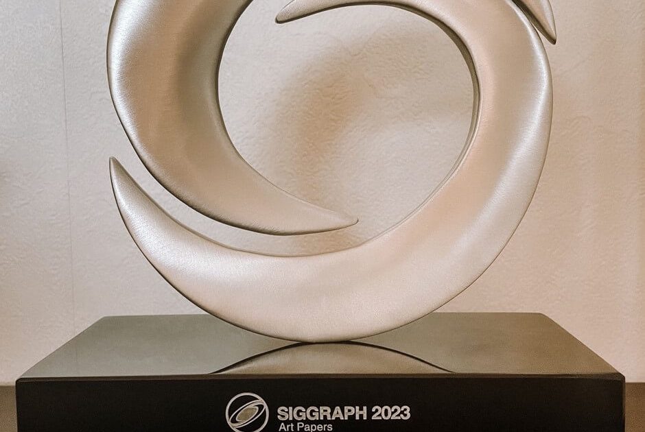 Best Art Paper Awarded at SIGGRAPH 2023 | KMD : Keio University Graduate School of Media Design